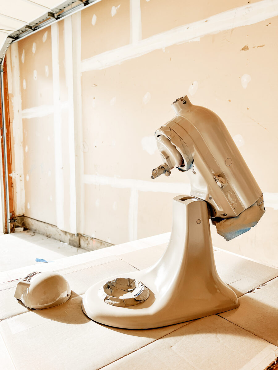 Kitchenaid Mixer Makeover - Green's Sweet Home